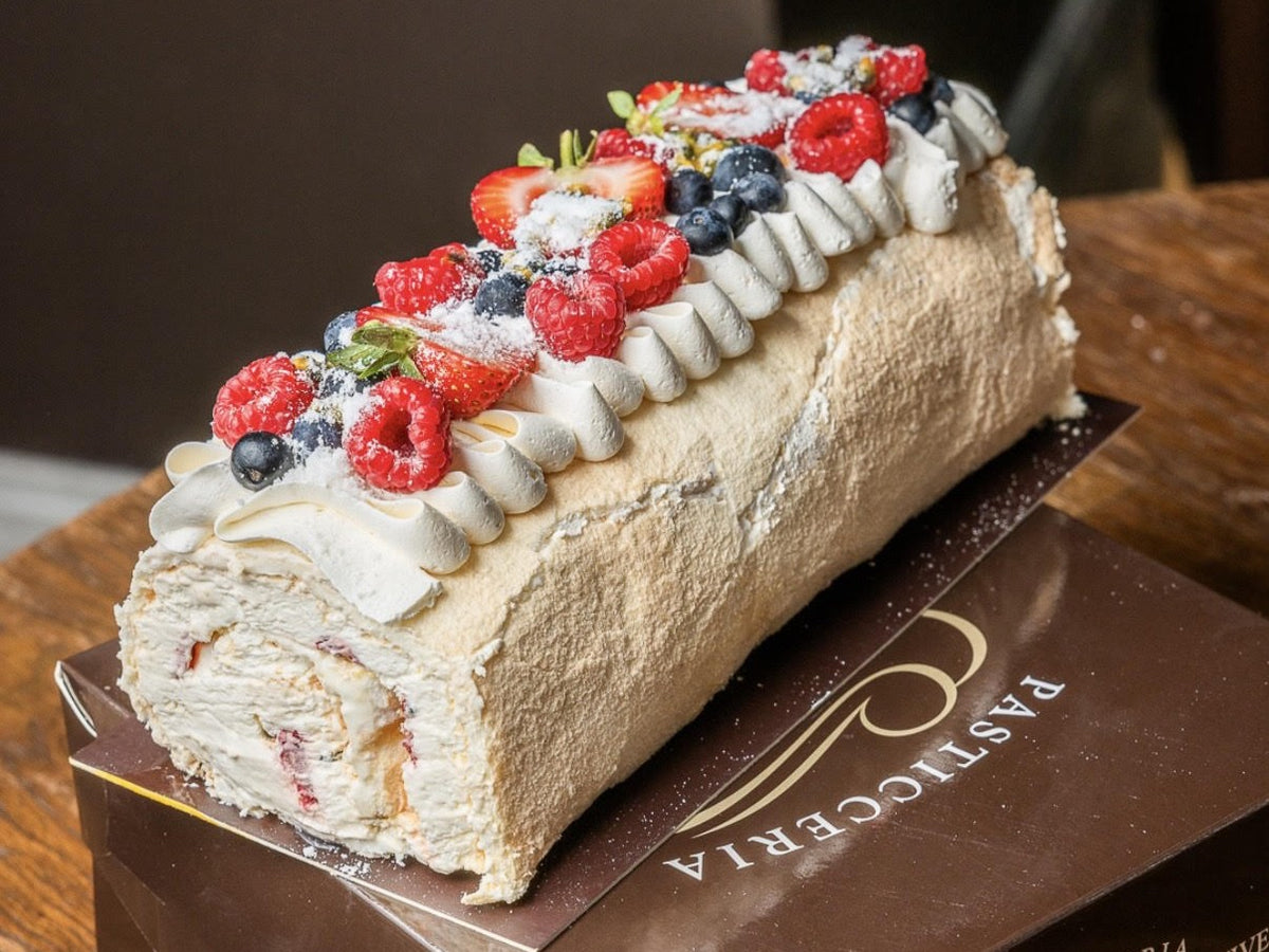 Buy Papa's Pavlova Log Cake Online | Store to Door