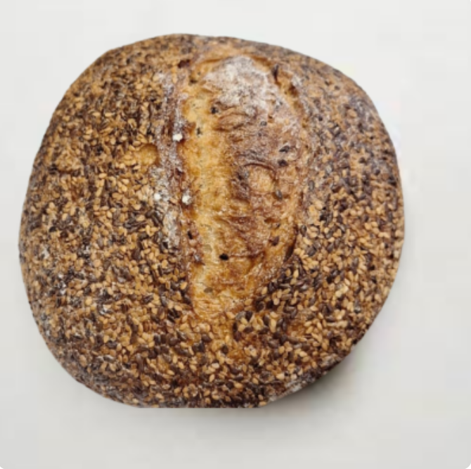 Buy Pasticceria Papa's Seeded Sourdough Bread Loaf | Store to Door