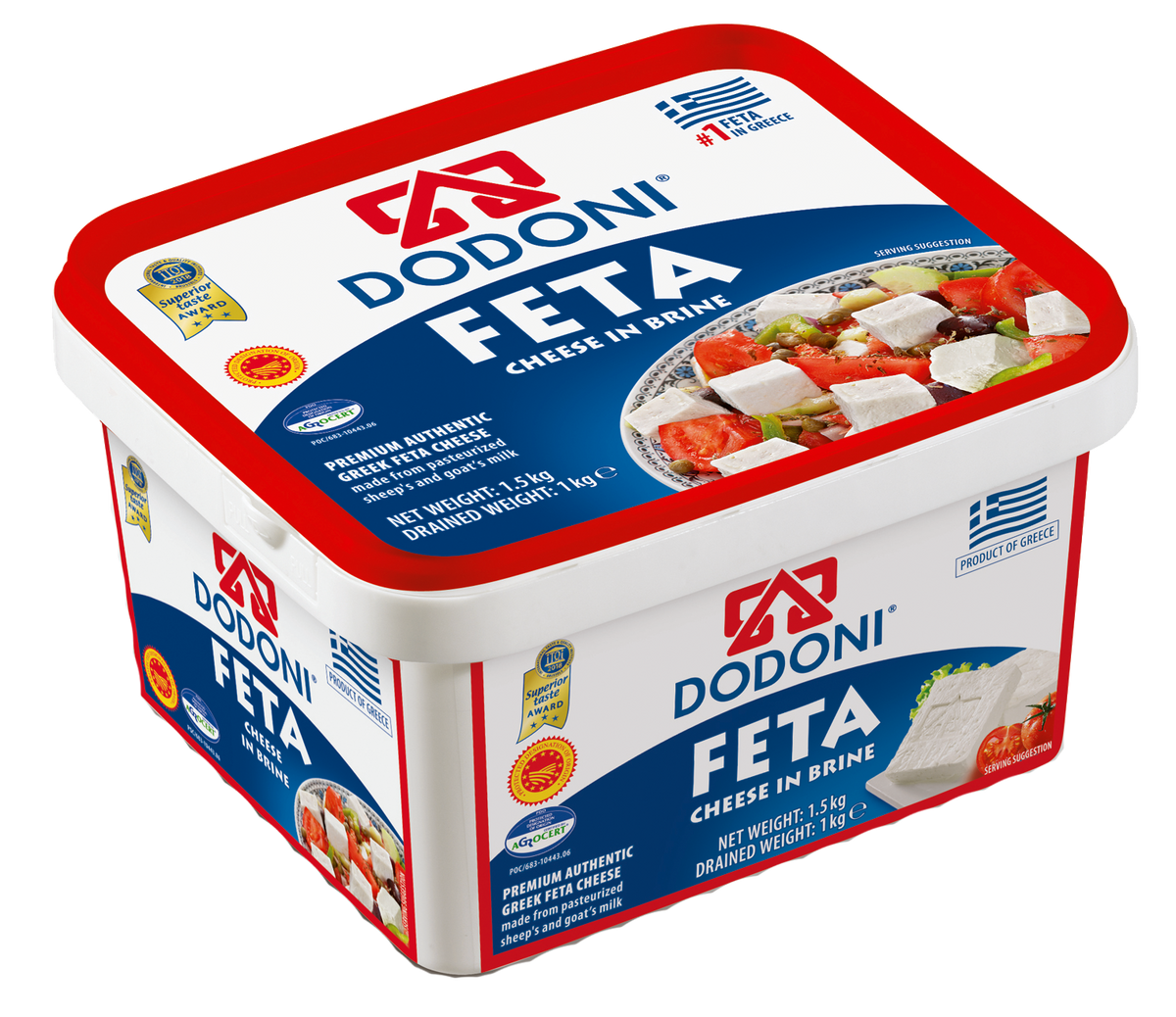 Buy Dodoni Feta Cheese 400g or 1kg online | Store to Door